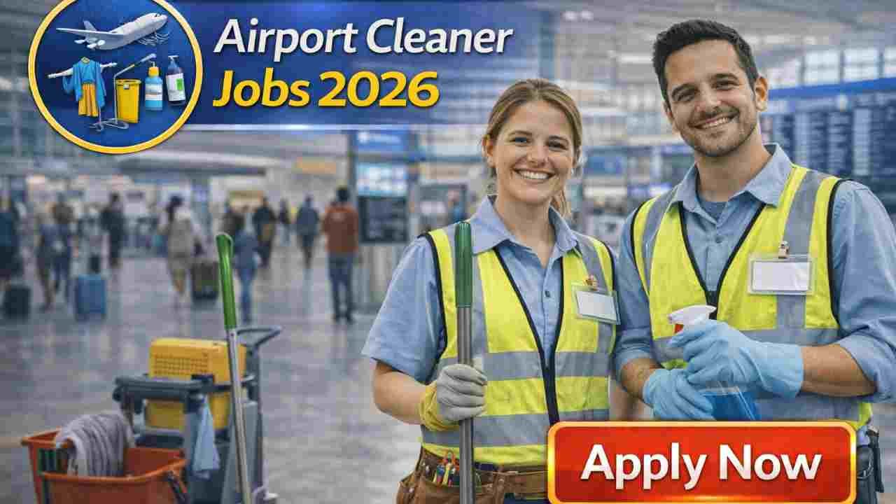 Airport Cleaner Jobs India 2026 – Careers in Aviation Maintenance ...