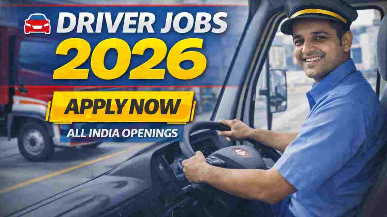 Driver Jobs India 2026 – Career Opportunities Across Transport ...